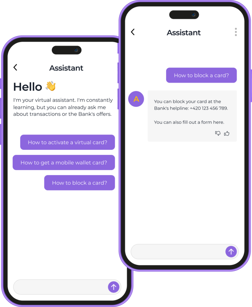 Conversational AI Chatbot For a Bank | *instinctools